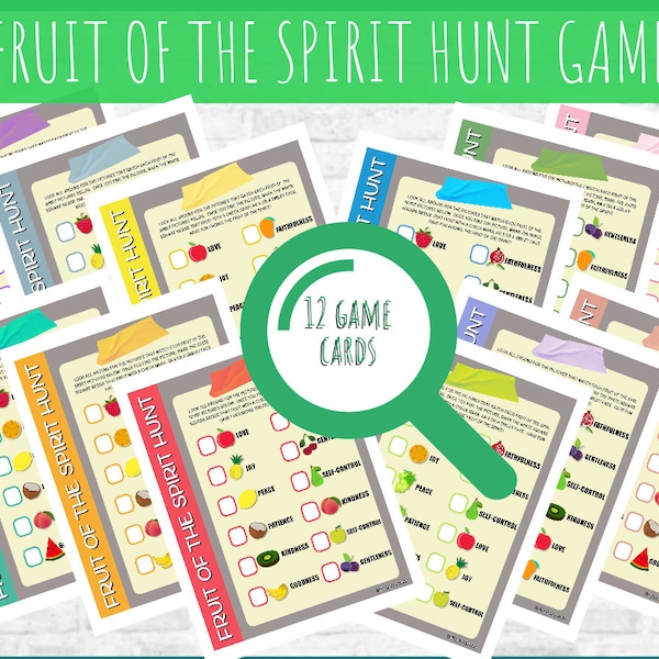 Bible Scavenger Hunt - Etsy