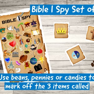 Bible Games Bundle #1| 3 Fun Bible Games| Bible Bingo Game | Sunday ...