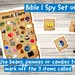 Bible Games Bundle 1 3 Fun Bible Games Bible Bingo Game Sunday School ...