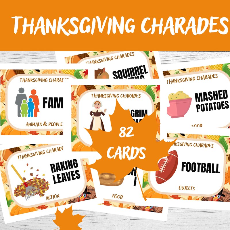 Thanksgiving Bingo - Etsy