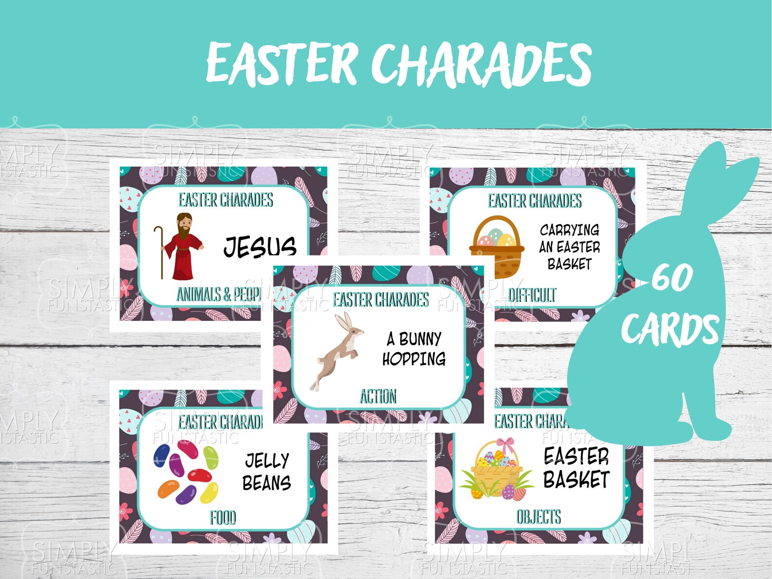 Charades | Easter Charade Game | Printable Easter Charades Game ...
