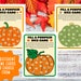 Fill A Pumpkin Dice Game Printable | Instant Download | Print Yourself ...