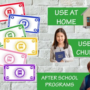 Bible Bucks: Christian Reward System for Kids (printable PDF) - Etsy