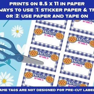 What is Your Pie Name? | Pie Game | Pie Name Tag | Pie Game Printable ...