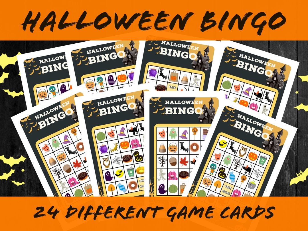 Halloween Bingo | Halloween Game Activity | Halloween School Game ...