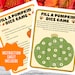 Fill A Pumpkin Dice Game Printable Instant Download Print Yourself 3 ...