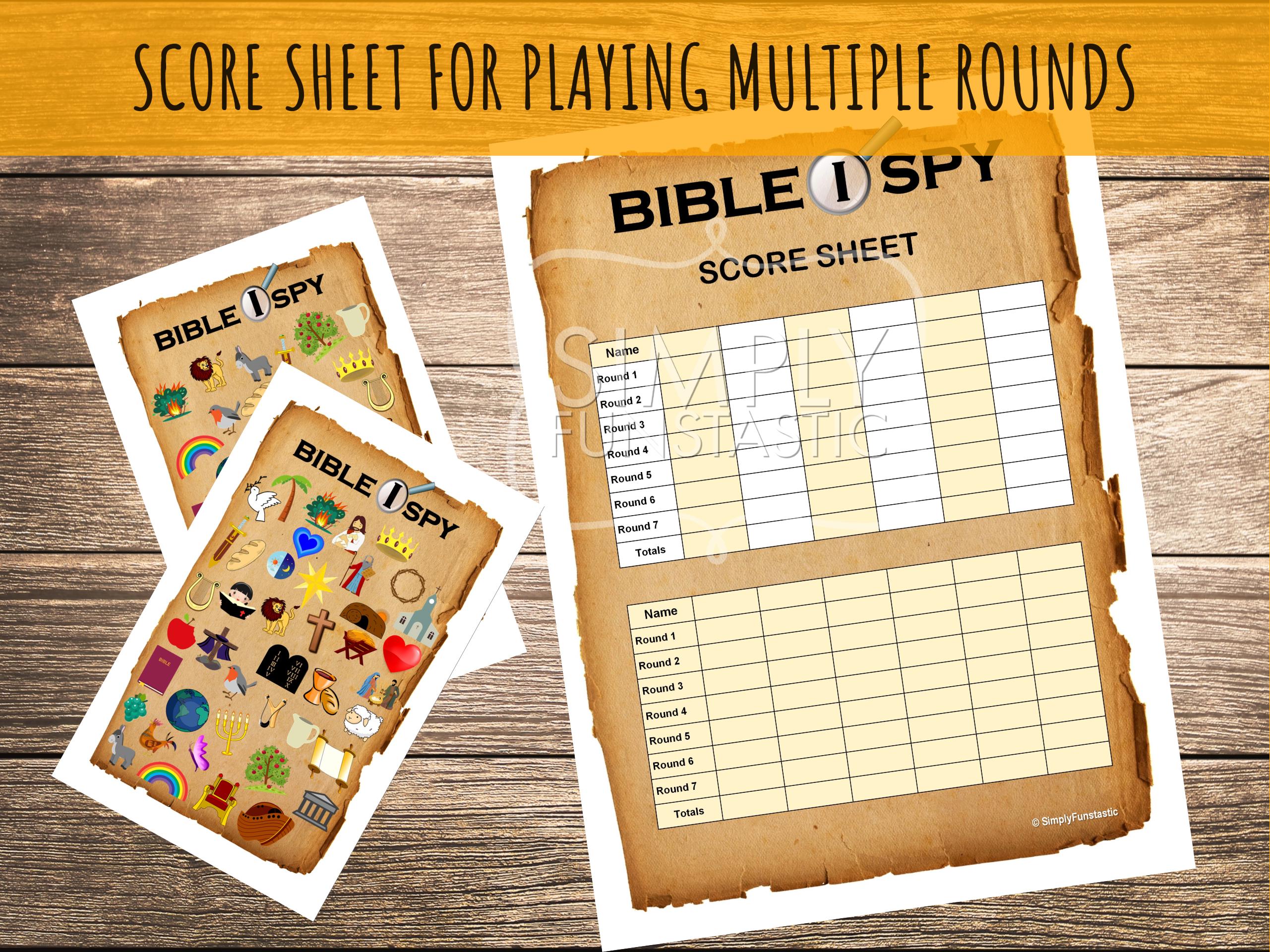Bible I Spy Printable, Bible Seek & Find, Bible Search Activity, Find ...