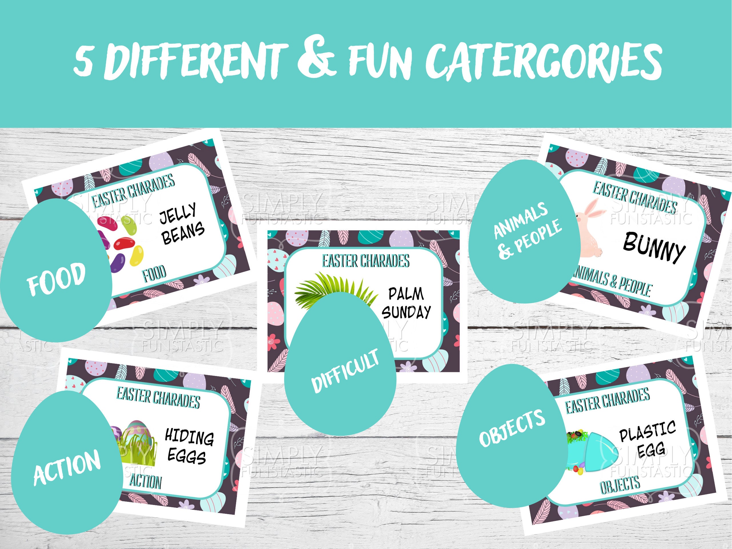 Charades | Easter Charade Game | Printable Easter Charades Game ...