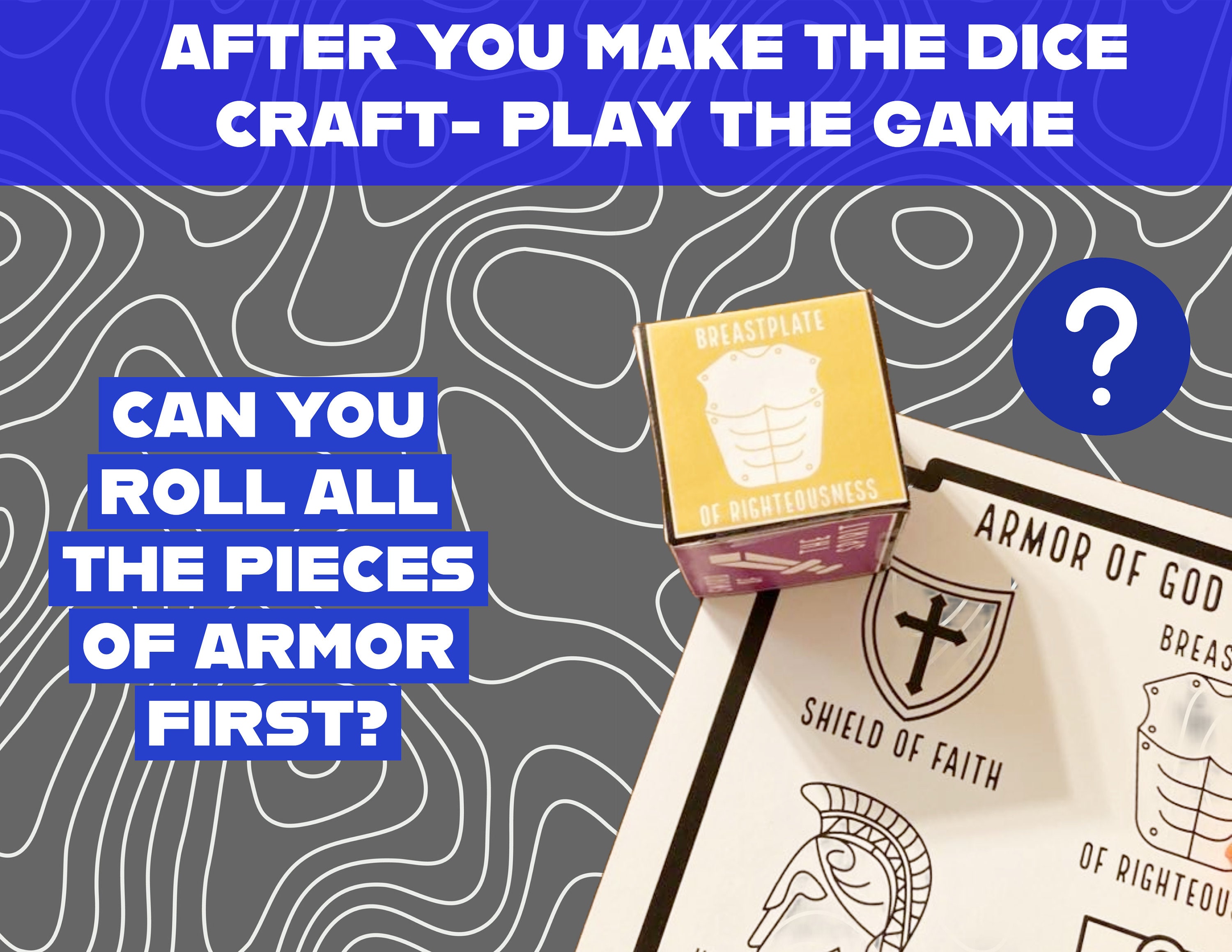 Armor of God Dice Game: Printable Bible Craft (digital Download) - Etsy