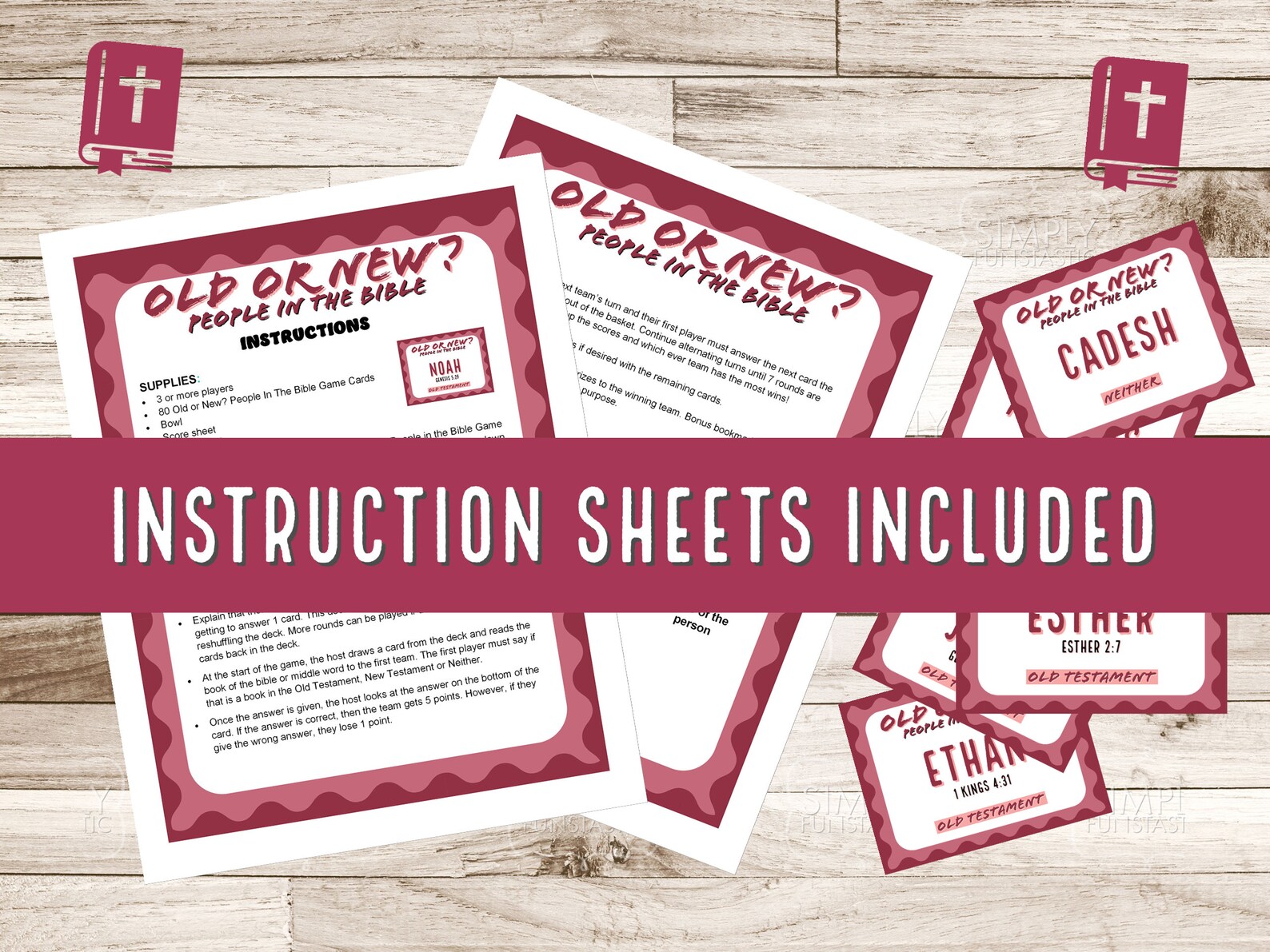 Old or New? People of the Bible Game | Old and New Testament Game ...