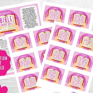 Love Scriptures Bible Sword Drill Game: 60 NIV Verse Cards (download ...