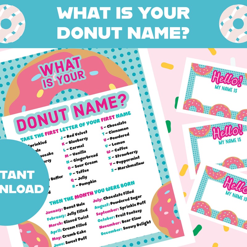 Donut Birthday Party - Etsy