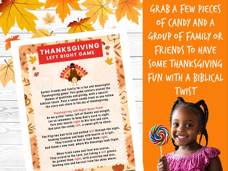 Left Right Thanksgiving Game, Left Right Bible Game, Thanksgiving Bible ...