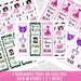 Kitty Cat Reading Bookmarks Set of 4 | Cat Animal Bookmarks | Classroom ...