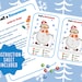 Roll A Snowman Dice Game Printable Christmas Game Winter Game winter ...