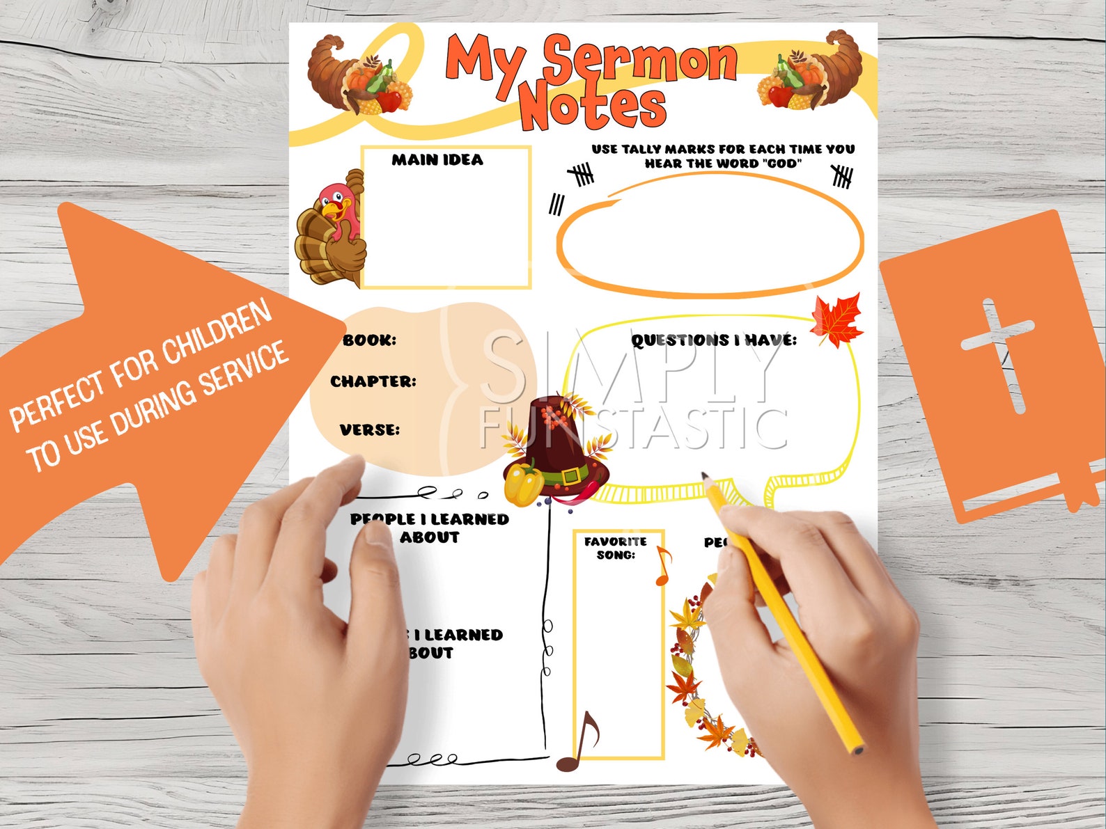Mega Sermon Notes Bundle for Kids, Children's Sermon Notes, Bible Study ...