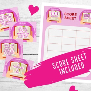 Love Scriptures Bible Sword Drill Game| | Scripture Hunt | 60 Verse ...