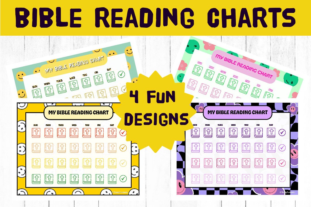 Emoji Bible Reading Charts | Bible Chart | Emoji Bible Chart | Bible ...