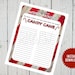 Candy Cane Christmas Party Games Printable | Instant Download | Print ...