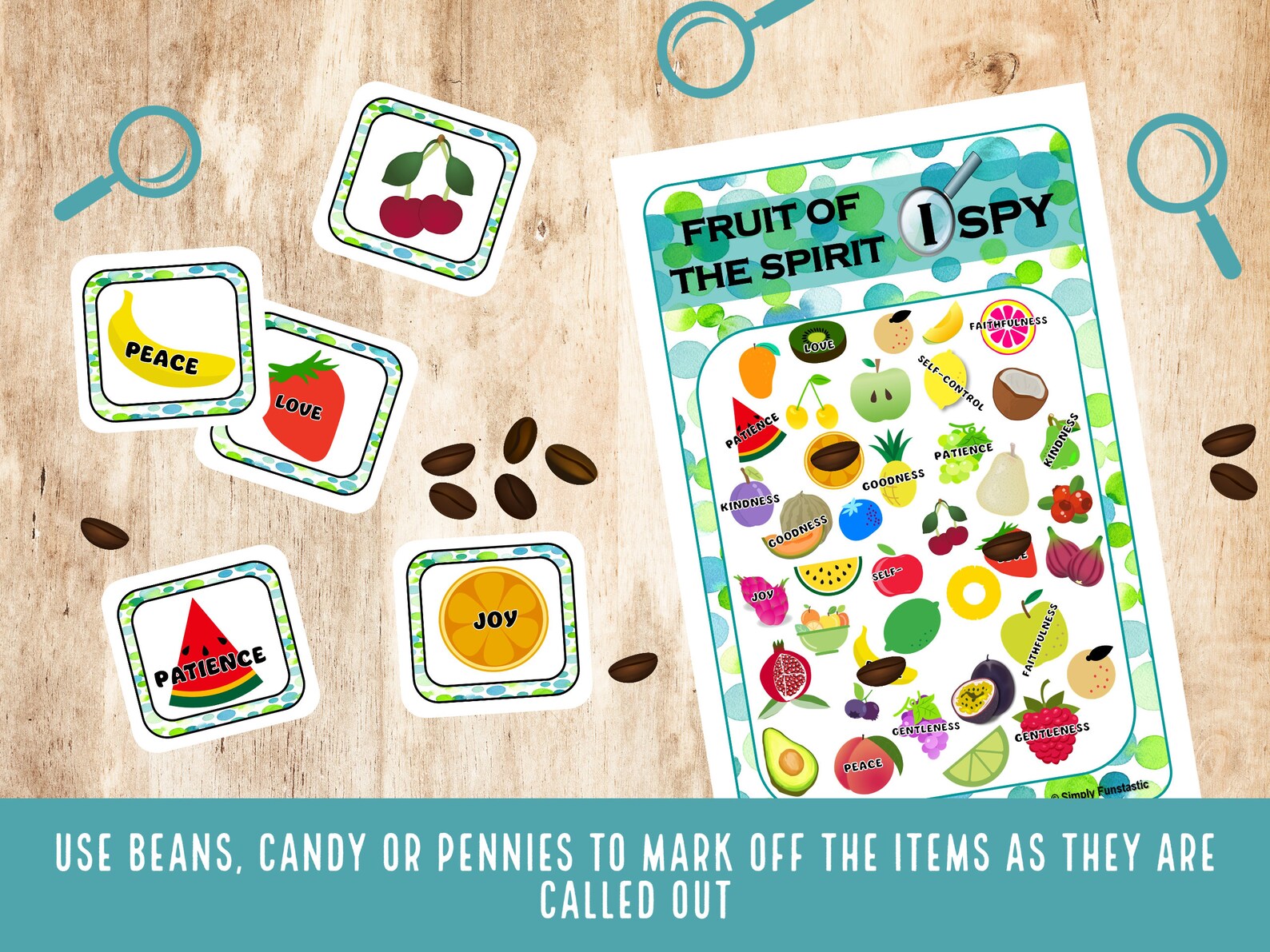 Fruit of the Spirit I Spy Game: Sunday School Activity (download ...