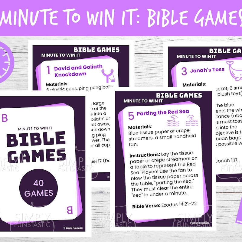 Bible Games - Etsy