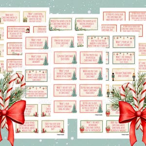 Christmas Conversation Starter Cards: 90 Holiday Dinner Table Topics ...