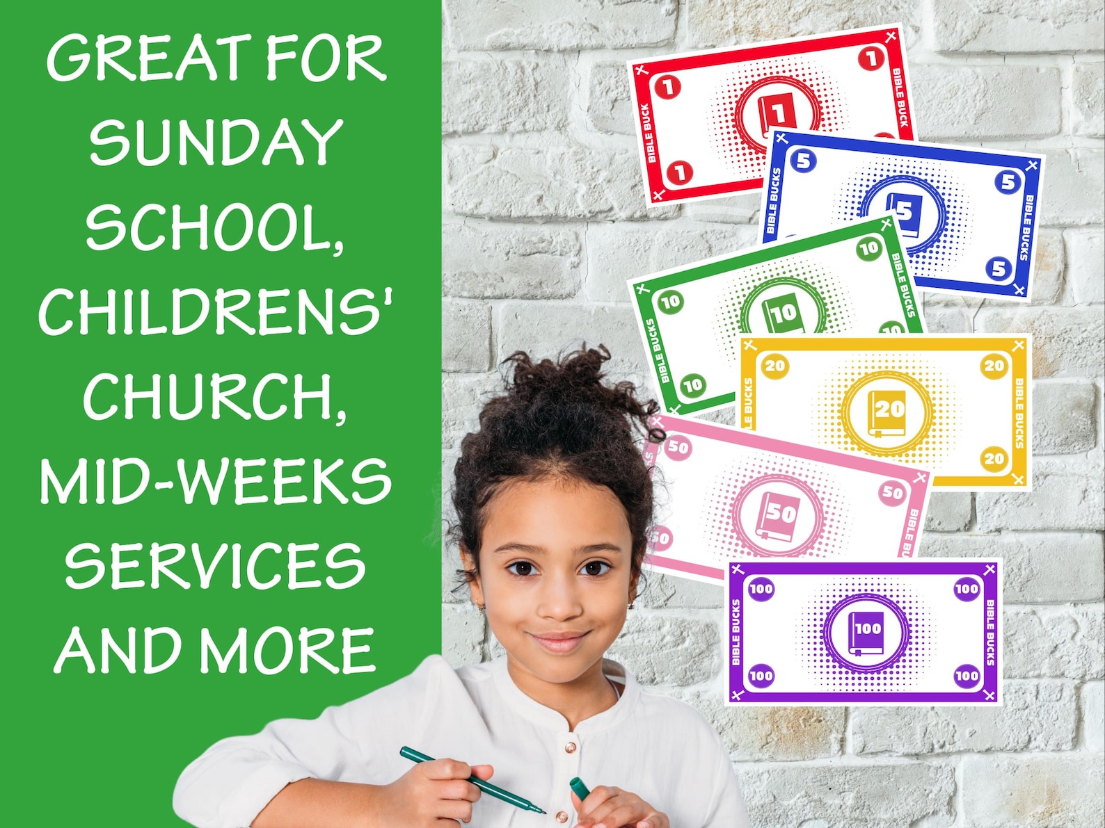 Bible Bucks: Christian Reward System for Kids (printable PDF) - Etsy