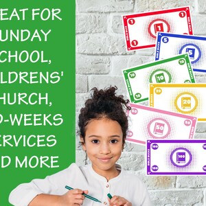 Bible Bucks: Christian Reward System for Kids (printable PDF) - Etsy