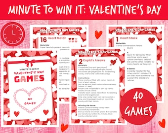 Christmas Minute to Win It Games for Kids - Etsy