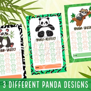 3 Panda Classroom Reward Incentive Charts | Children Reward Chart ...