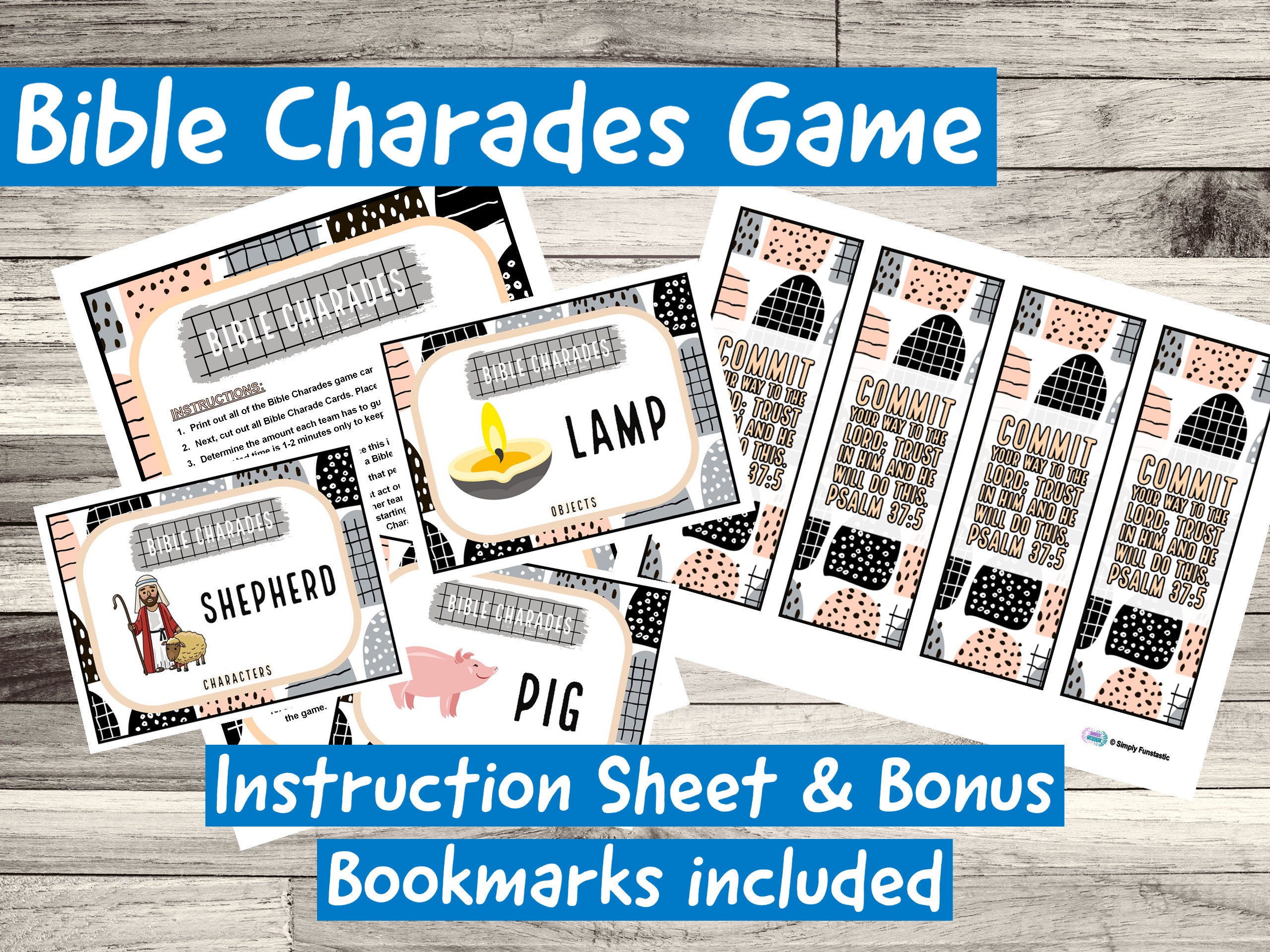Bible Games Bundle 1 3 Fun Bible Games Bible Bingo Game Sunday School ...