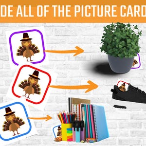 Thanksgiving Turkey Hunt Game for Kids, Printable Children Turkey ...