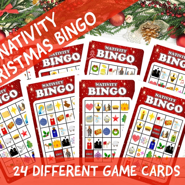Nativity Bingo - Etsy
