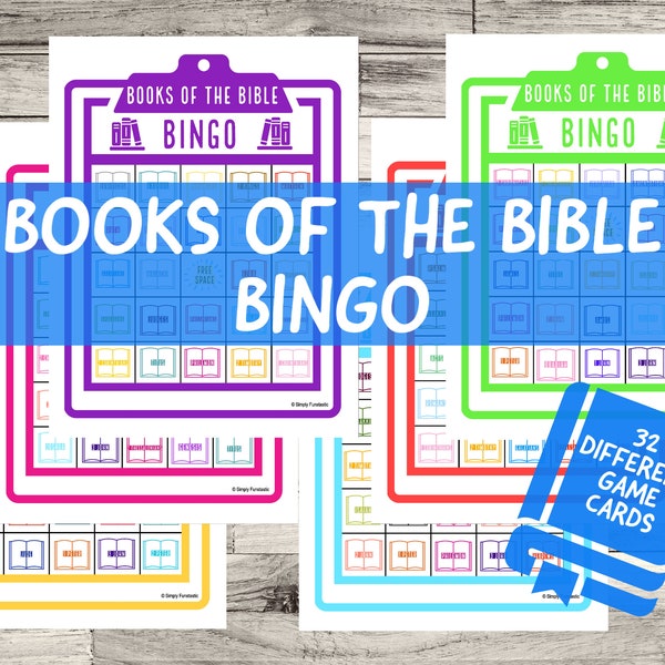 Bible Bingo - Etsy