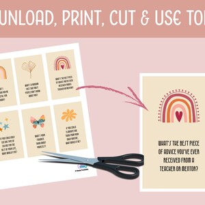 Boho Dinner Party Ice Breaker Cards - 90 Questions for Fun ...