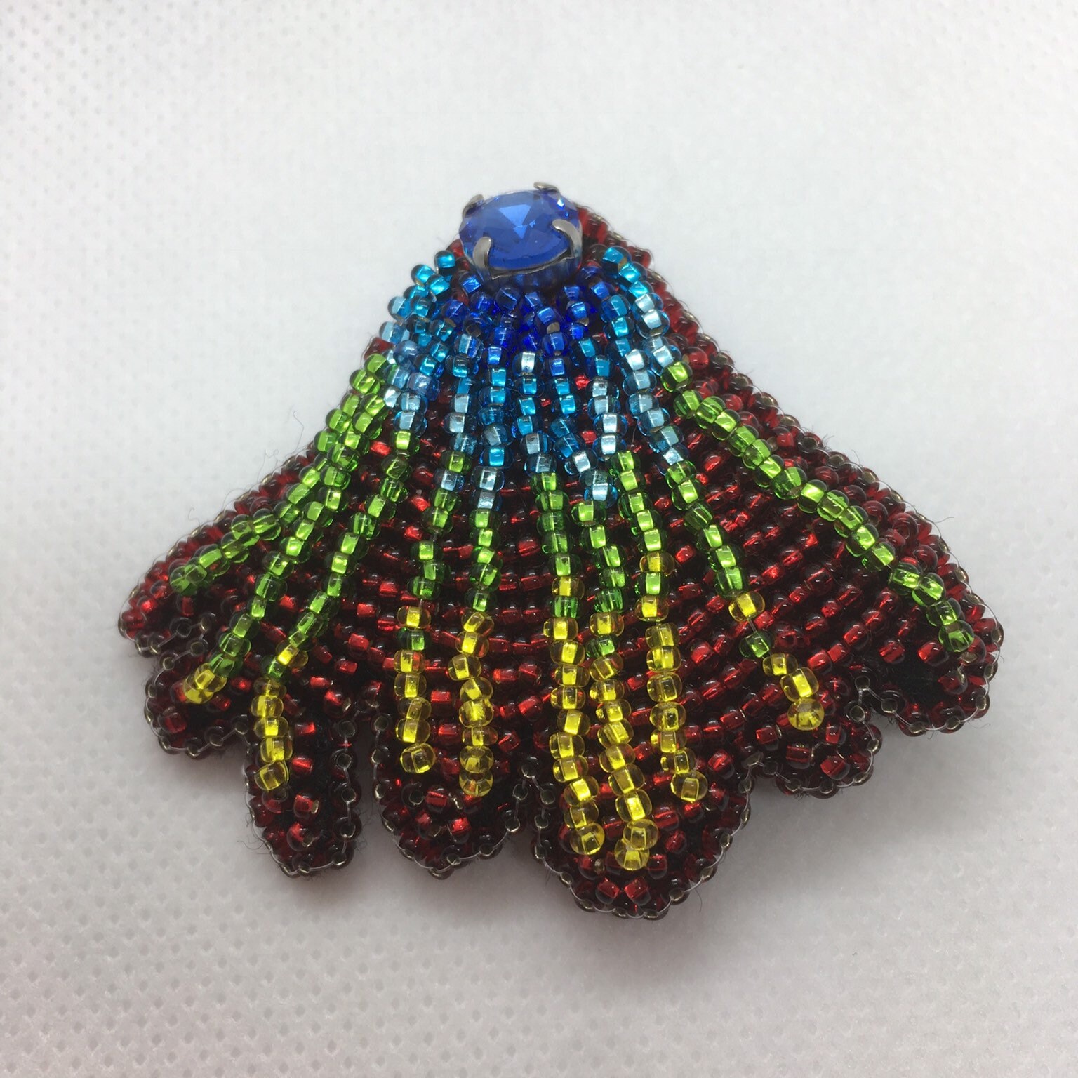 Decorative Beaded Pin - "attraction" - Etsy