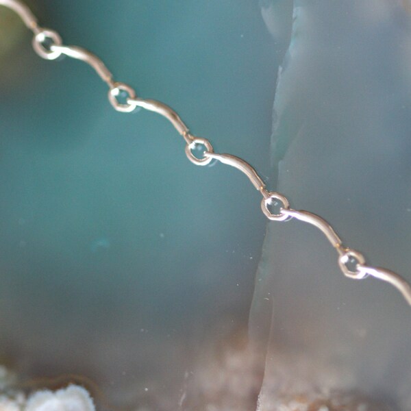 Curved Bar Chain - Etsy
