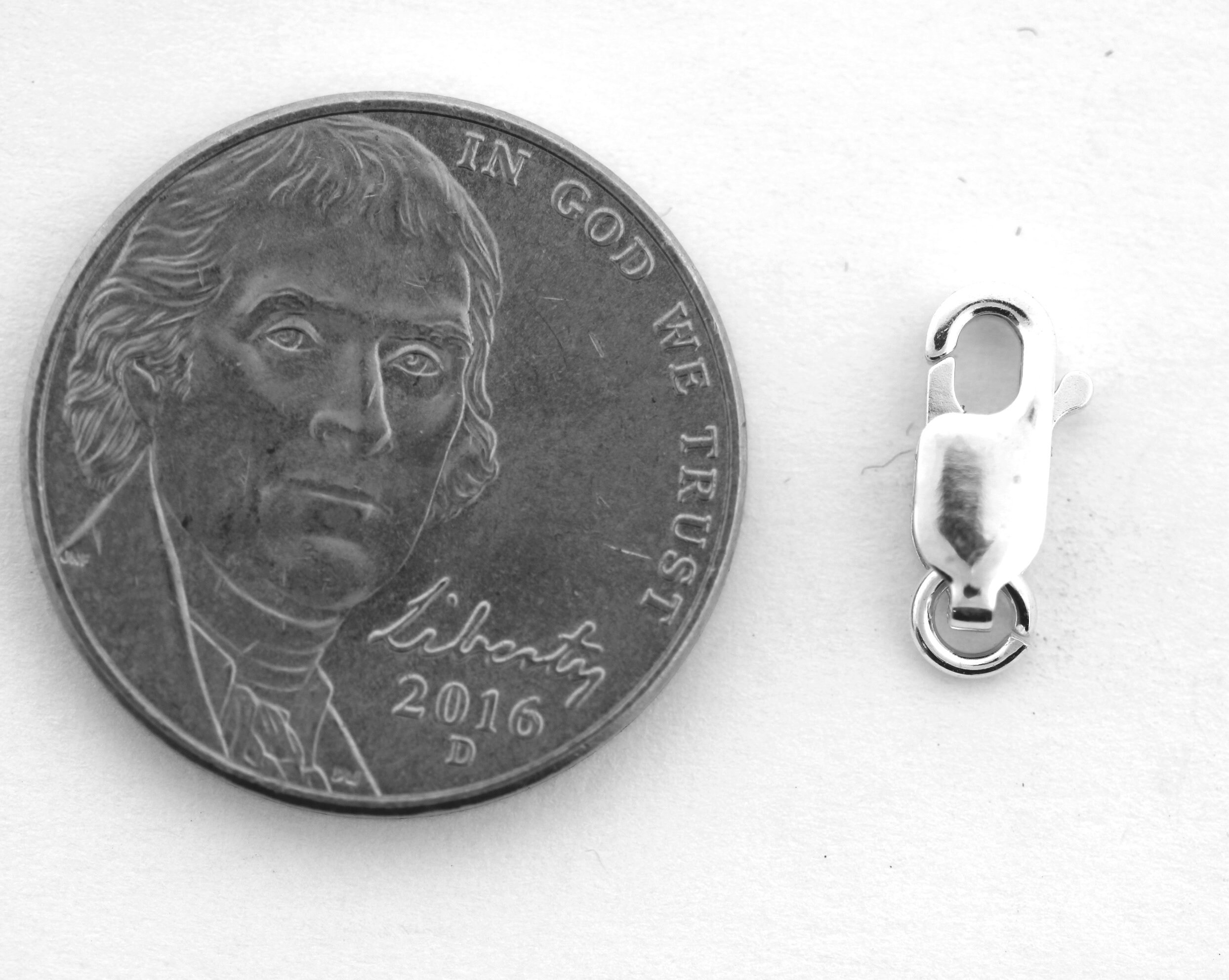 Sterling Silver Lobster Clasp 8MM 10MM 12MM 14MM 16MM - Etsy