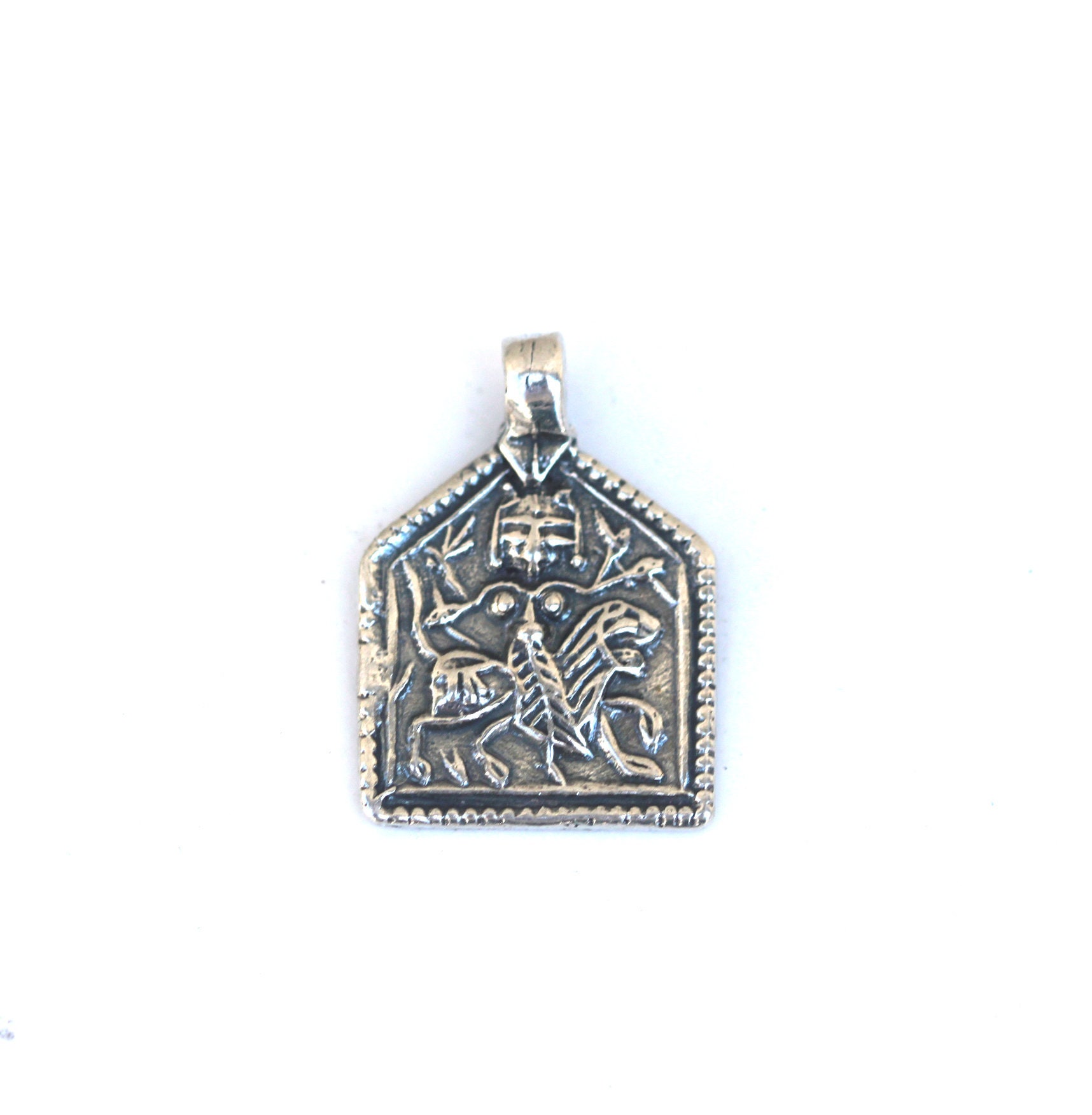 Fancy Charm Pendant Sterling Silver - Etsy UK