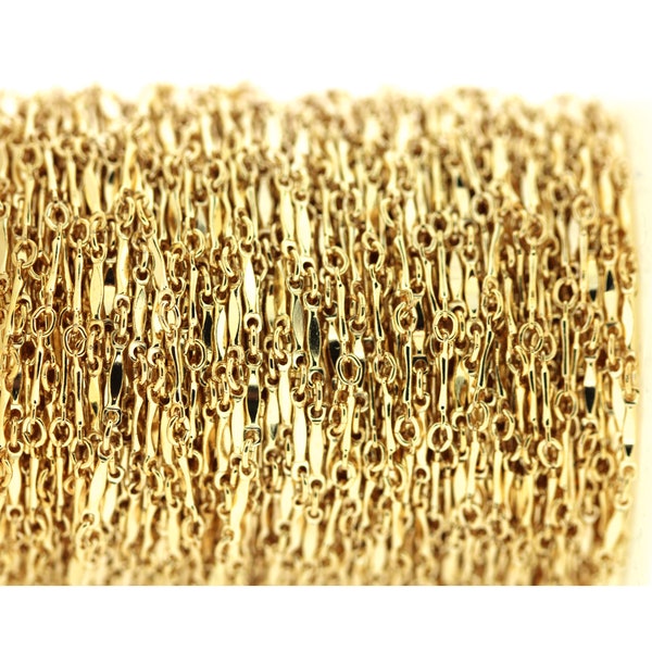 Curved Bar Chain - Etsy