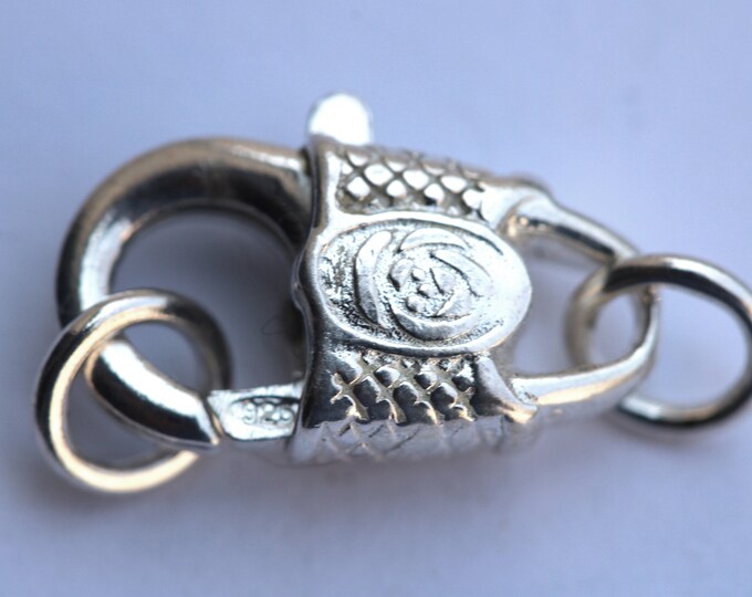 Sterling Silver Lobster Clasp 8MM 10MM 12MM 14MM 16MM | Etsy