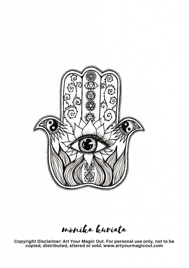 Adult Coloring Printable Download Mandala Pages Art Therapy Colouring
