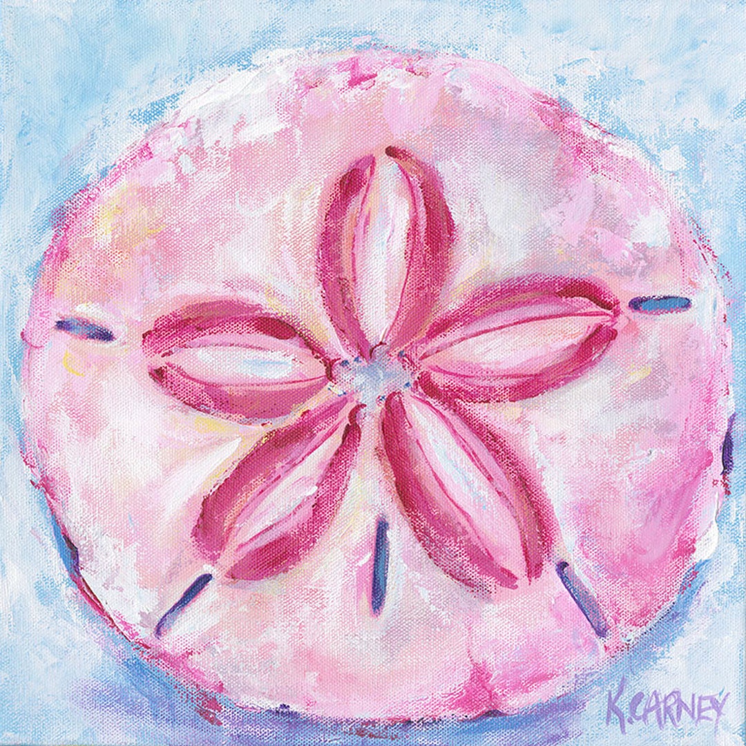 Sand Dollar Art: "sea of Isle Sand Dollar" Fine Art Giclee of Original ...
