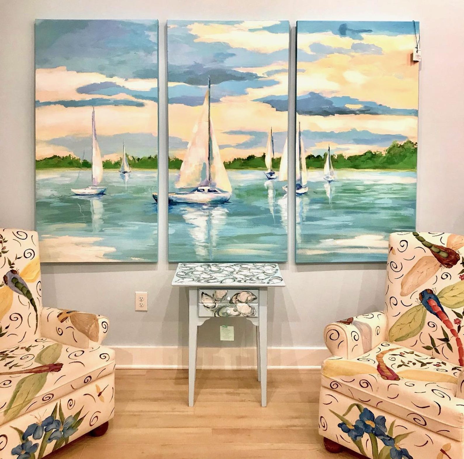 Sailing Painting: "miles River Sails" Fine Art Giclee Sailboat Print ...