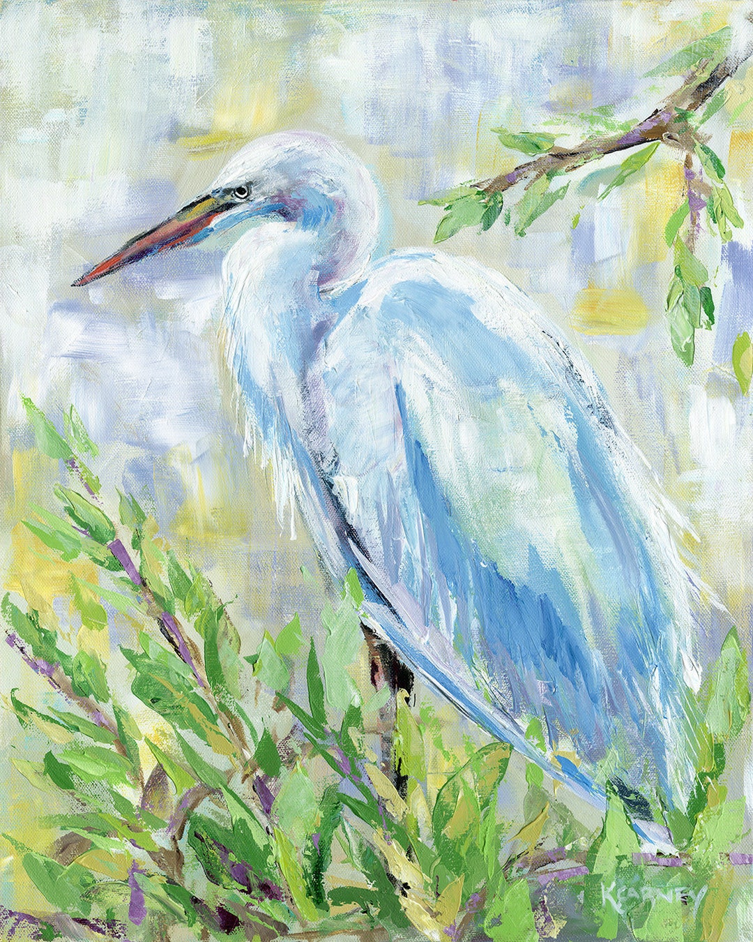 Birds of a Feather Egret: Fine Art Egret Print From Original Birds of a ...