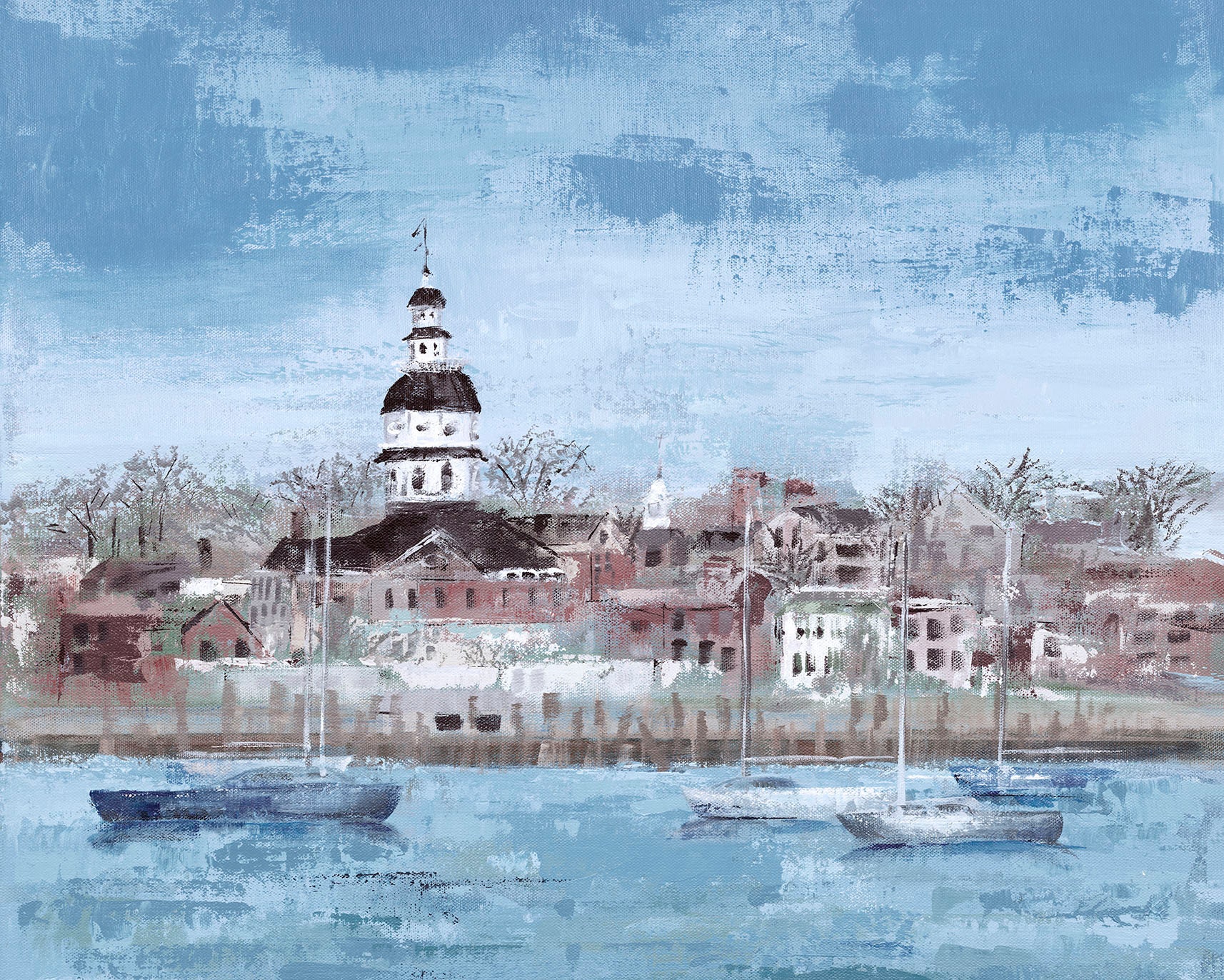 Annapolis Winter : Limited Edition 100 Series Giclee Annapolis Winter ...