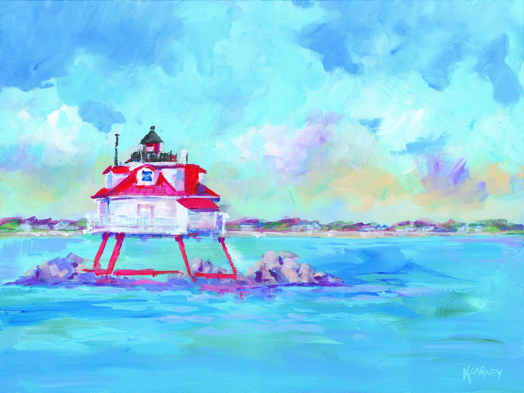 Thomas Point Lighthouse : Fine Art Giclee Lighthouse Print From ...
