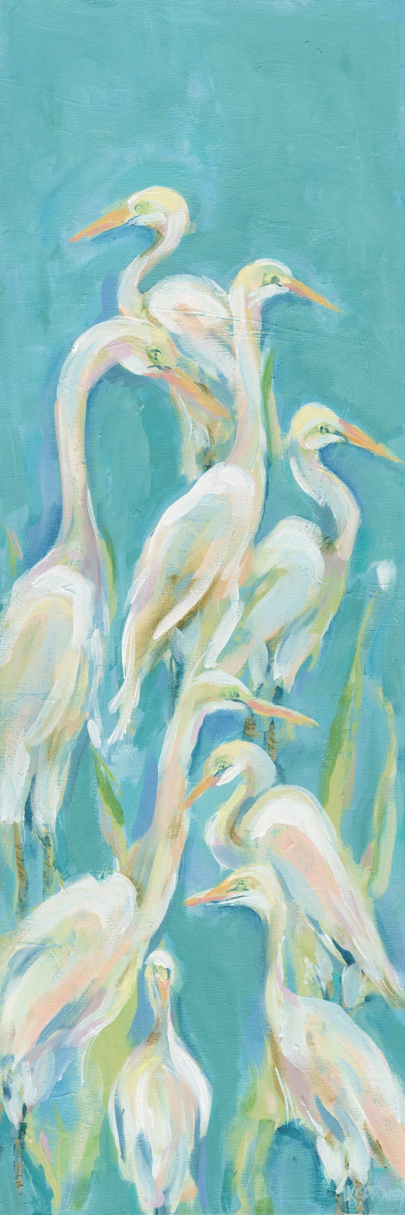 Eastern Egrets: Fine Art Giclee Egret Print From Original - Etsy
