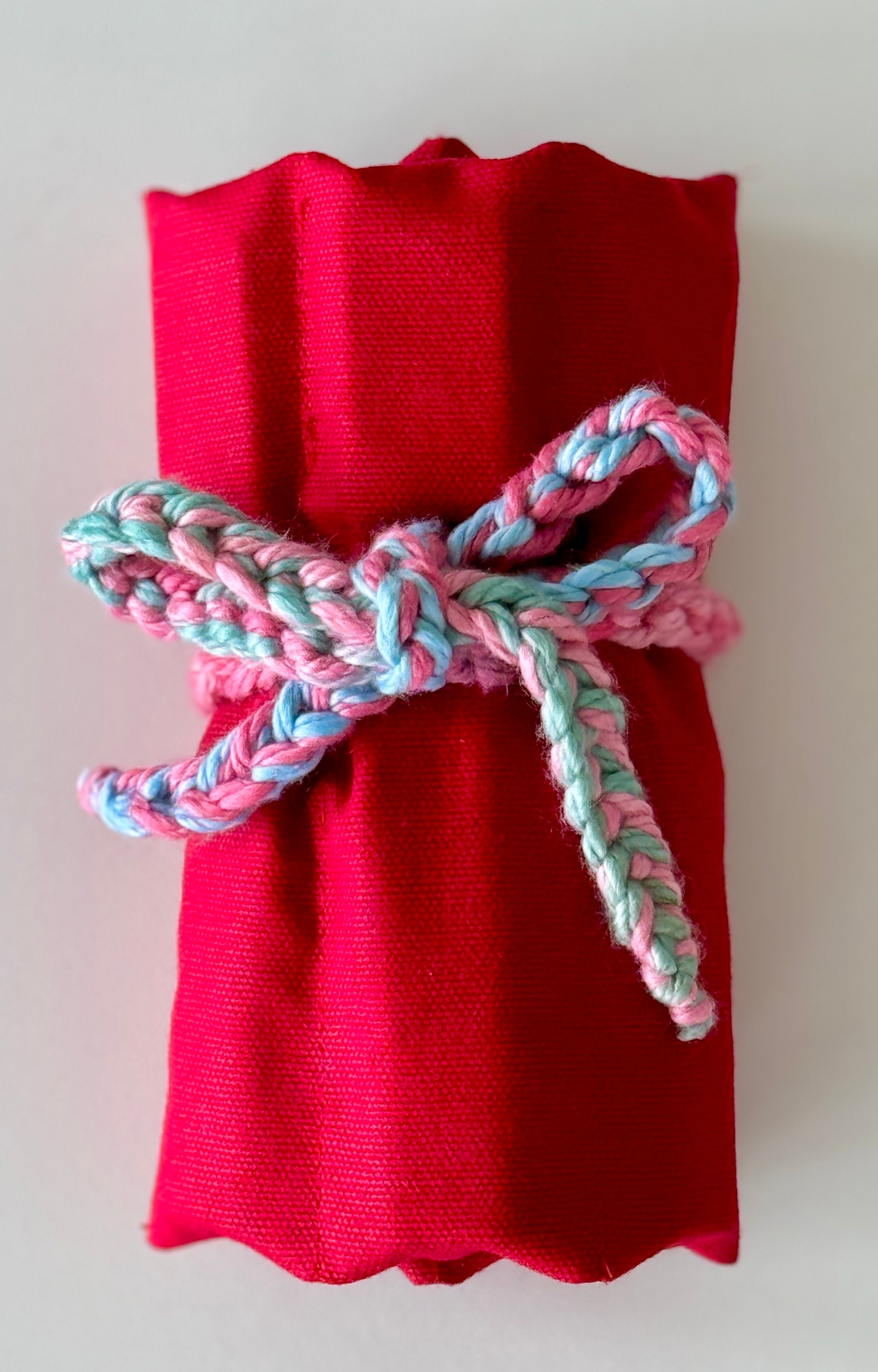 Herringbone 8 Pocket Crayon Case. Waldorf and Montessori Crayon Roll ...