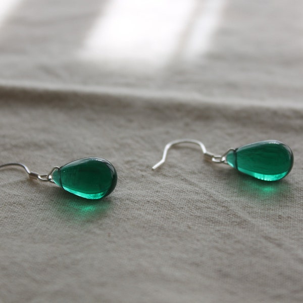 Green Teardrop - Etsy